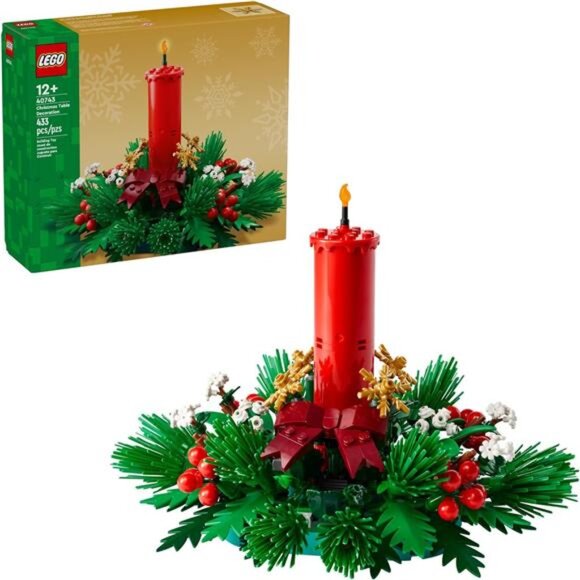 Toys | Kids Christmas Table Decoration Building Brickbuilt Holiday ...